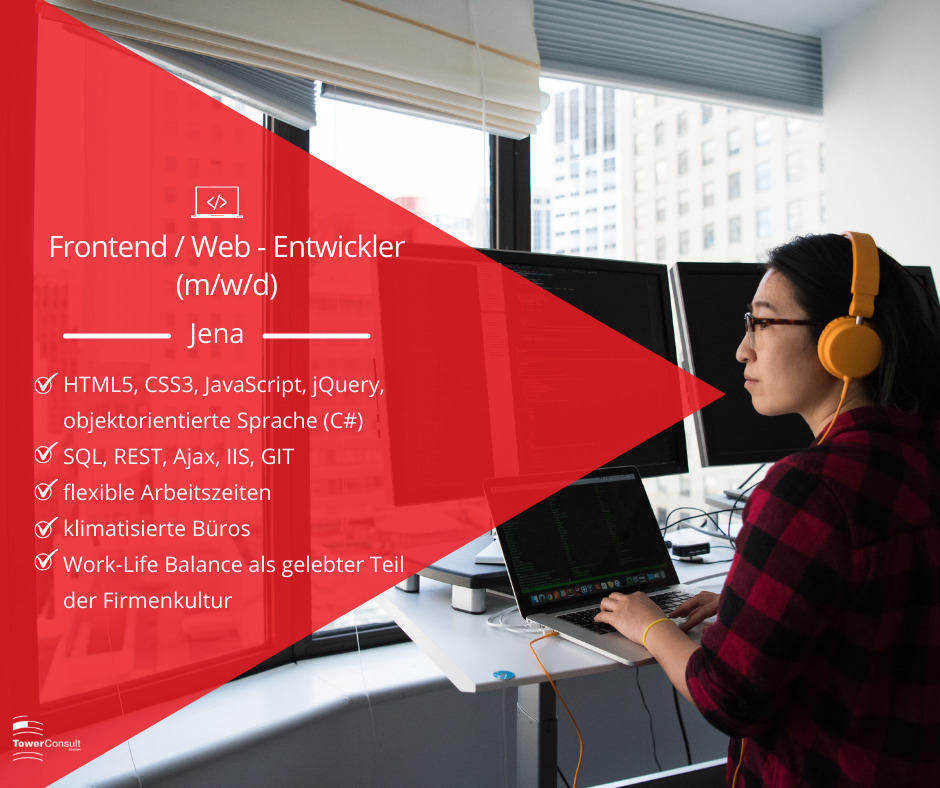Frontend / Web - Entwickler (m/w/d) in Jena gesucht!
